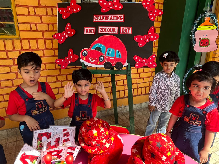 Red Colour Week – Delhi Public School, Serrvodaya Nagar Kanpur