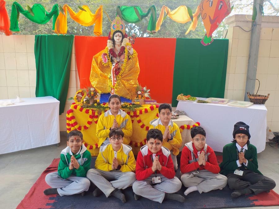 Basant Panchami – Delhi Public School, Serrvodaya Nagar Kanpur