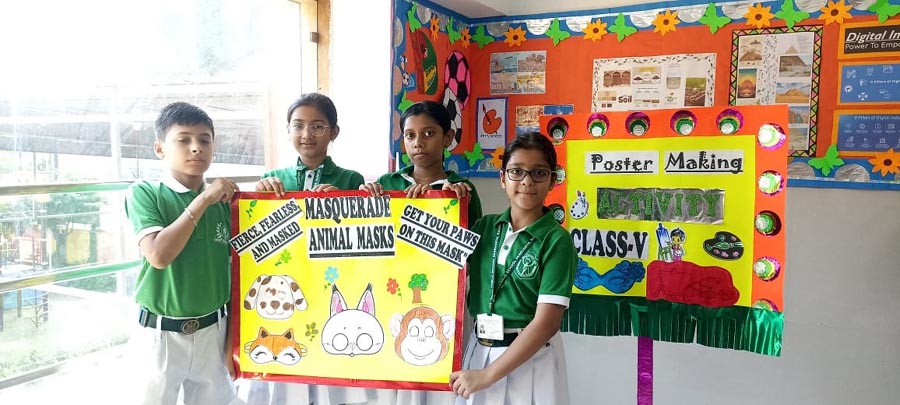Poster Making Activity – Delhi Public School, Serrvodaya Nagar Kanpur