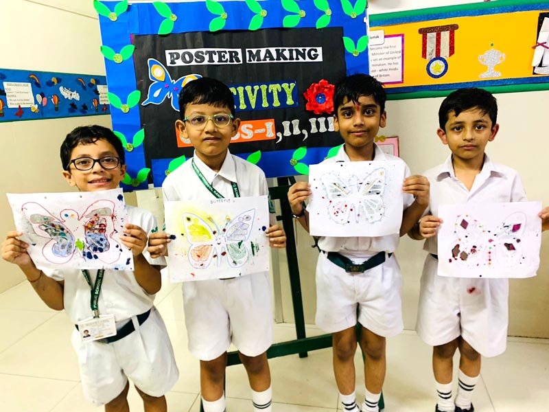 Poster Making Activity – Delhi Public School, Serrvodaya Nagar Kanpur